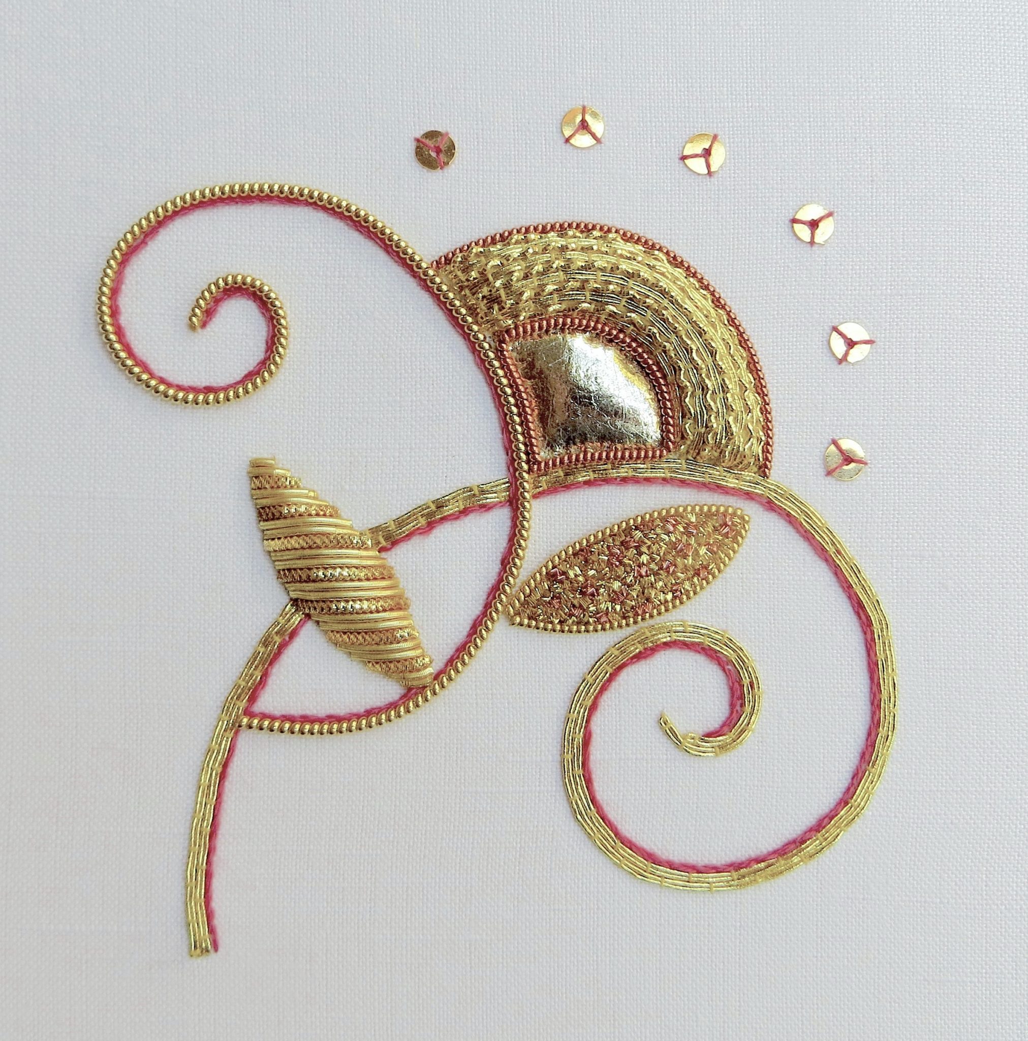 RSN Exclusive 30's Revisited Goldwork Embroidery kit by Helen Stevens ...