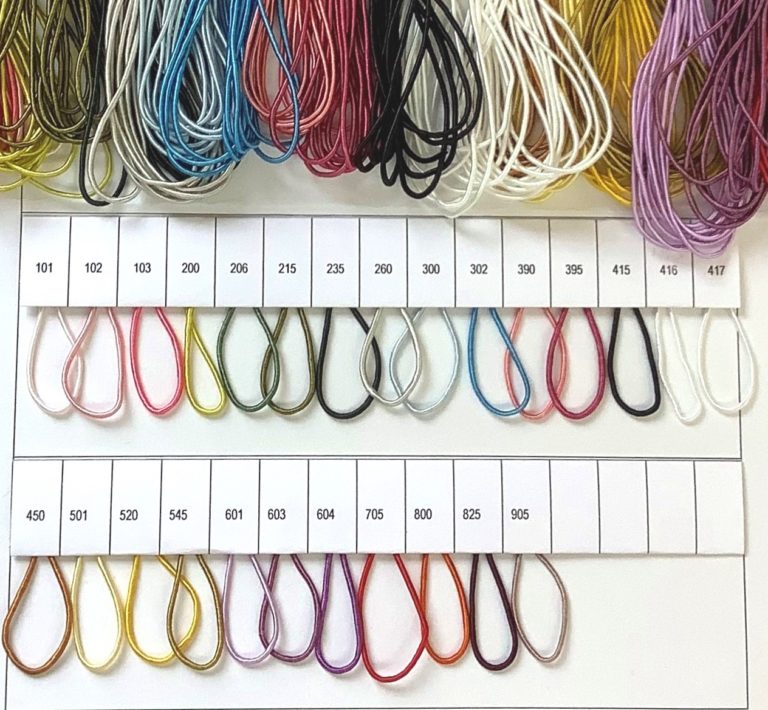 Japanese Rayon Gimp Thread by Art Fiber Endo - Royal School of Needlework