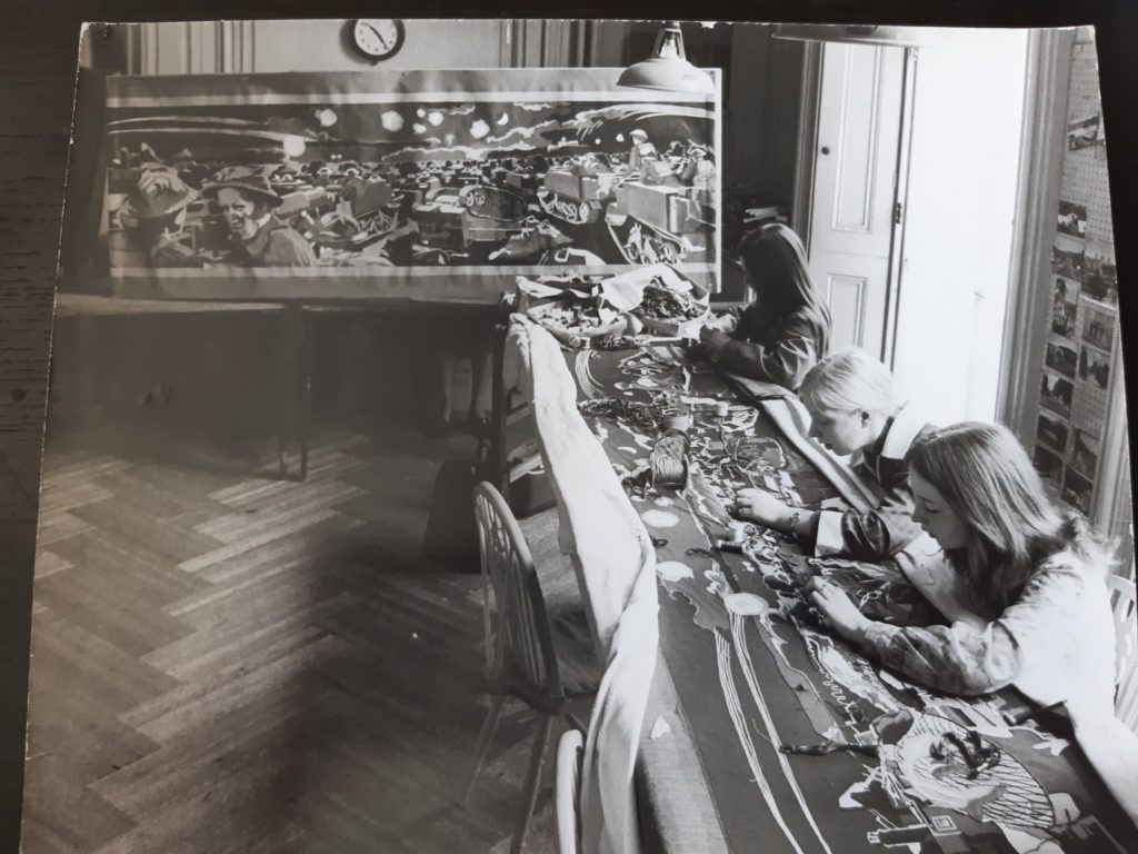 Behind the Scenes of Overlord Embroidery - Royal School of Needlework