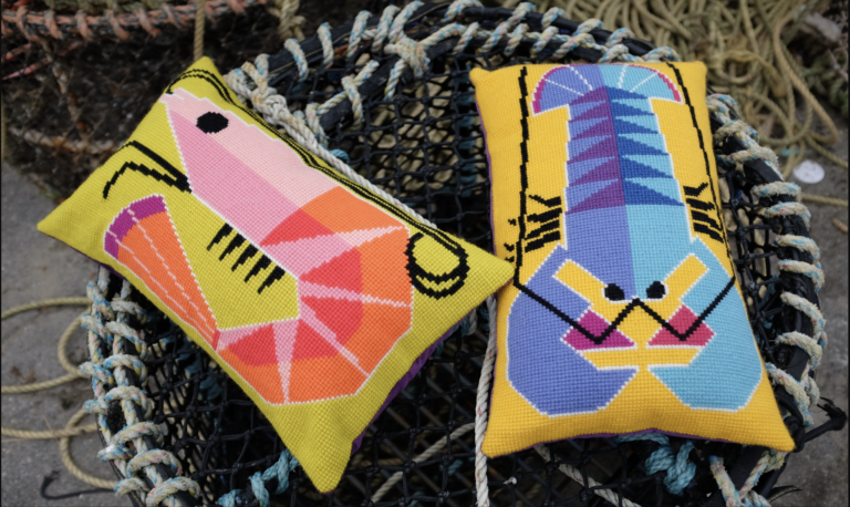 Emily Peacock Counted Cross Stitch Kits - Royal School of Needlework