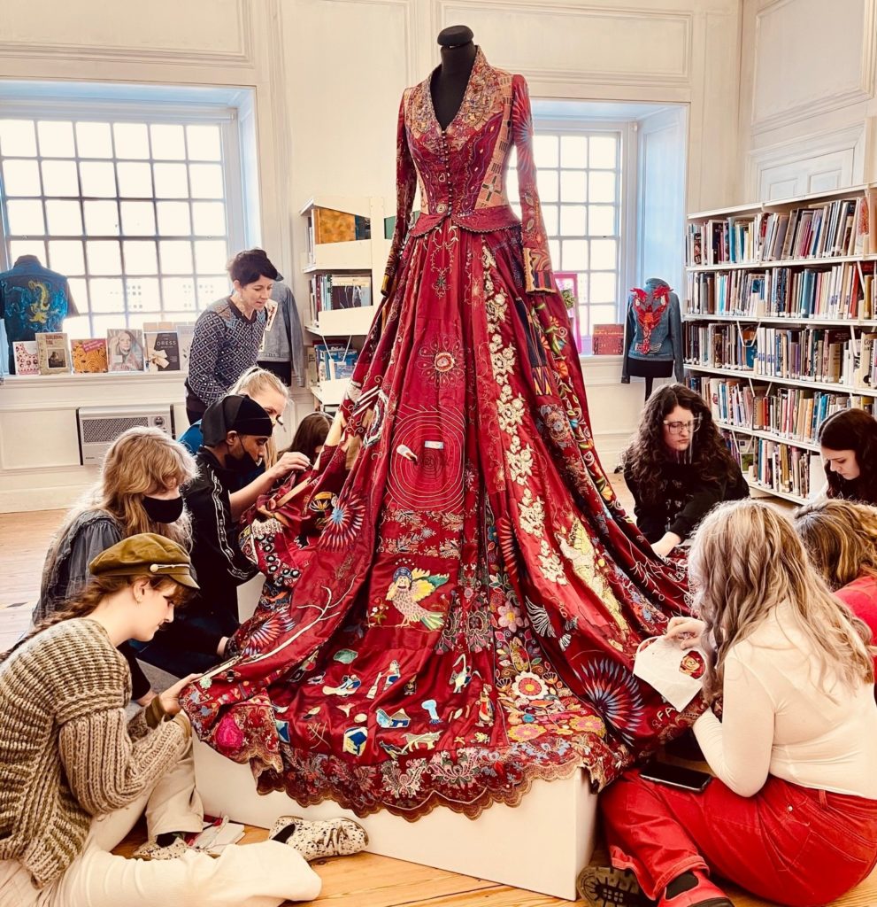 The Red Dress - Royal School of Needlework