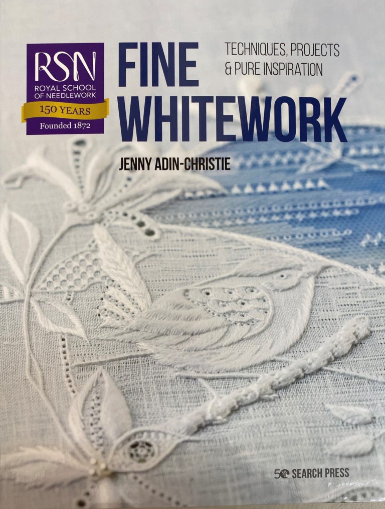 RSN Exclusive Scabiosa Button Whitework Embroidery Kit by Jenny Adin ...