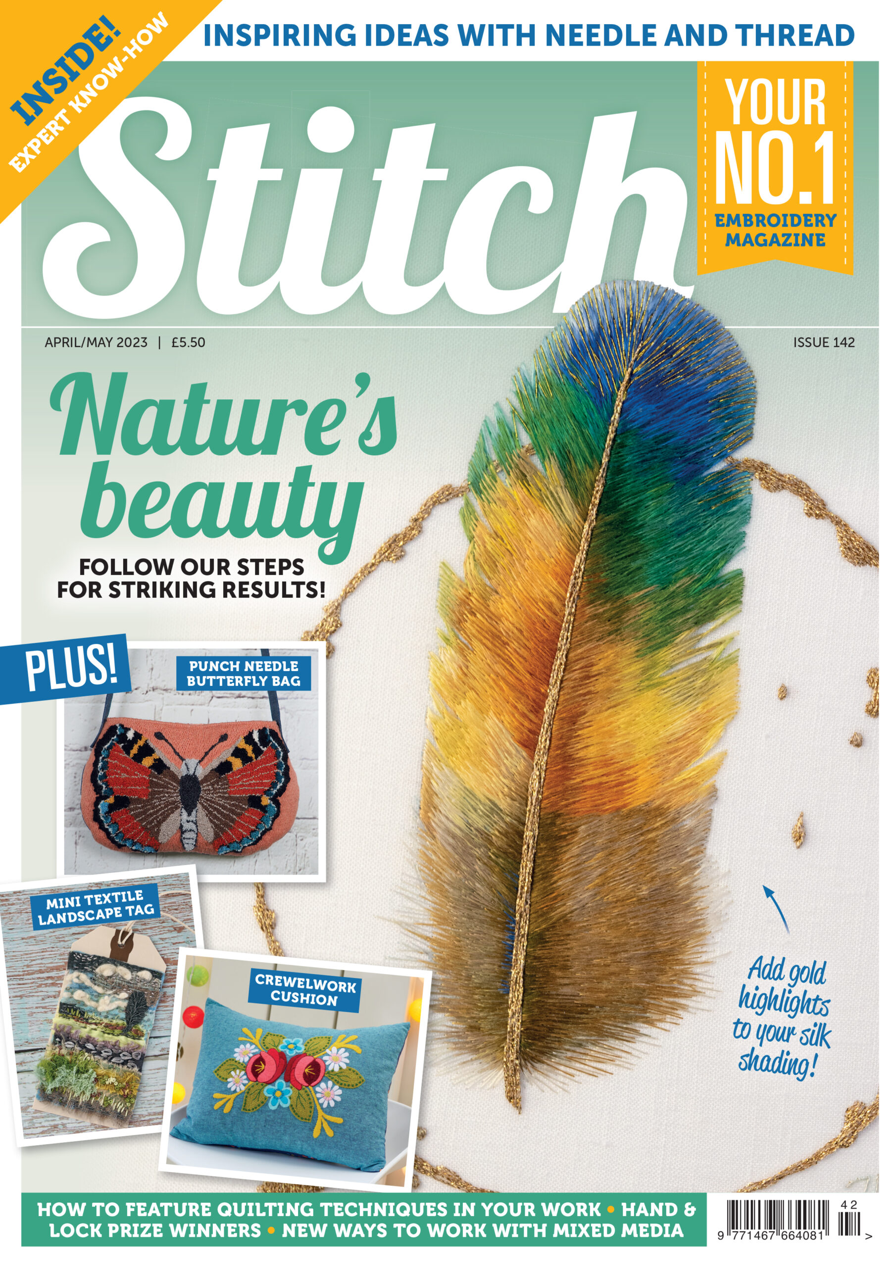 Embroiderers Guild Stitch Magazine - Royal School of Needlework