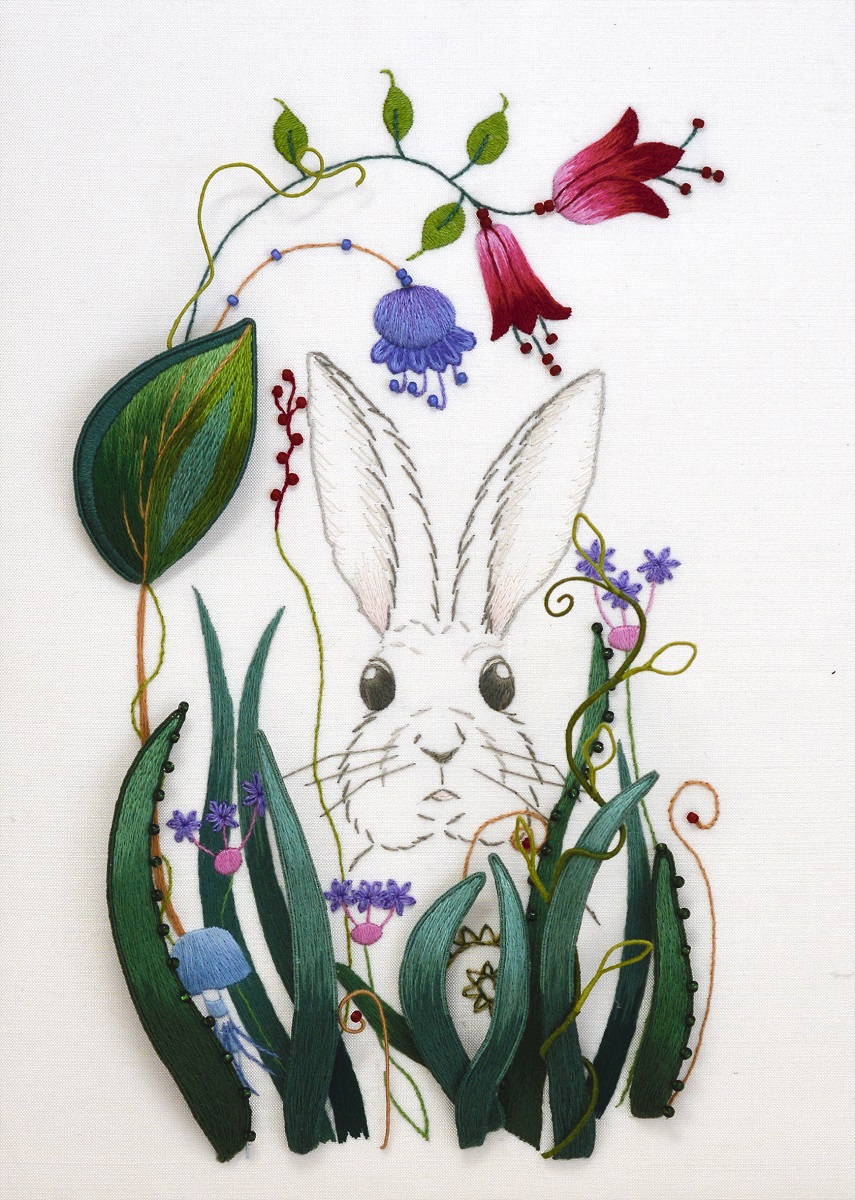 Bunny in a Magic Forest - Royal School of Needlework