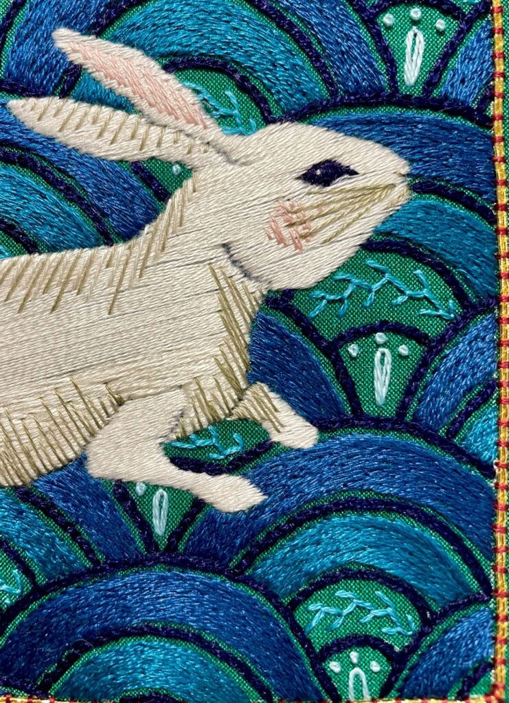 Silk Shaded Rabbit - Royal School of Needlework