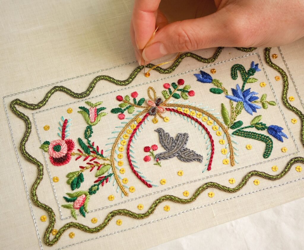 Loving Letter Case - Royal School of Needlework