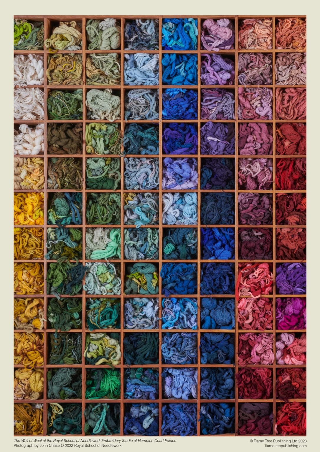 Wall of Wool Foiled Journal - Royal School of Needlework