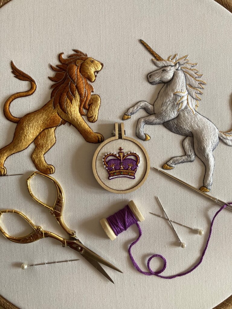 RSN Exclusive The Majesty of Stitch Kit - Royal School of Needlework