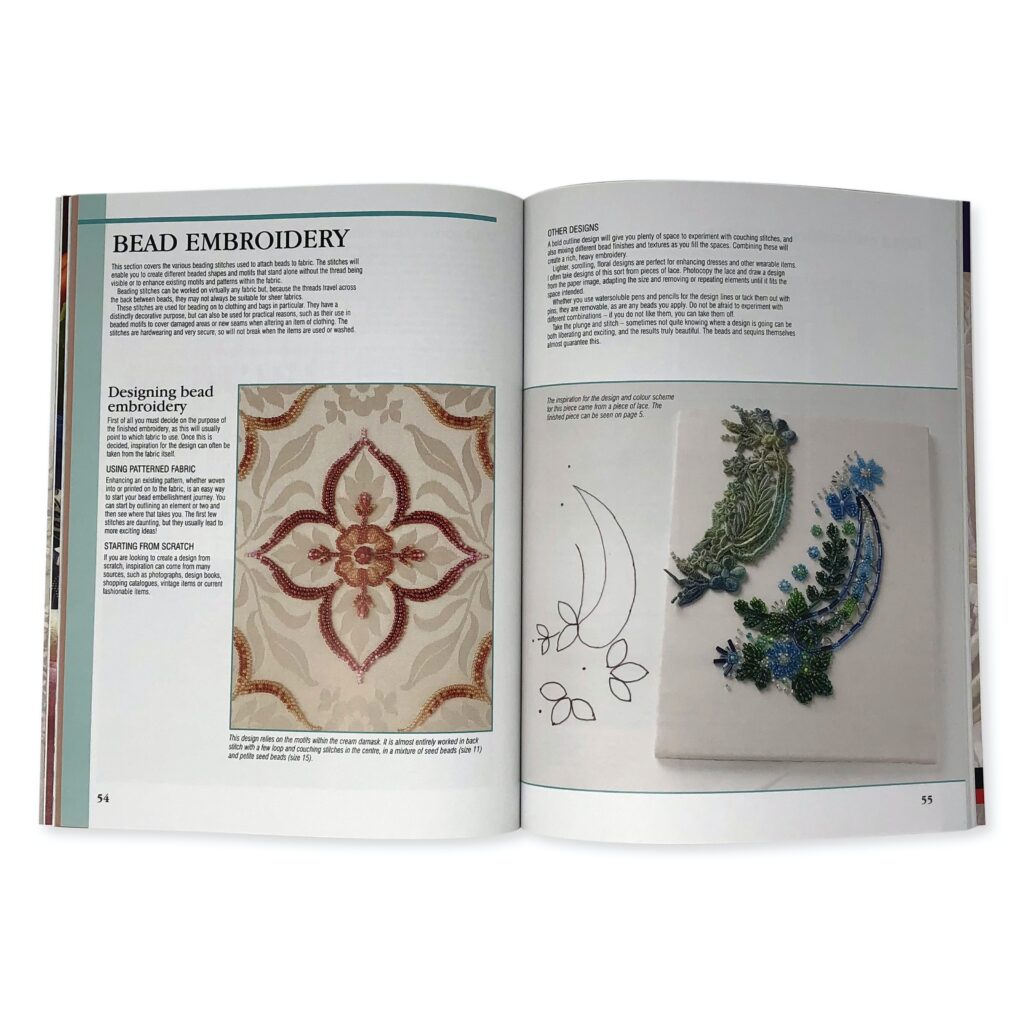 RSN Essential Stitch Guides: Bead Embroidery - Royal School of Needlework