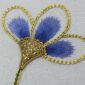 RSN Exclusive Goldwork and Silk Shaded Daisies By Helen Stevens - Royal ...