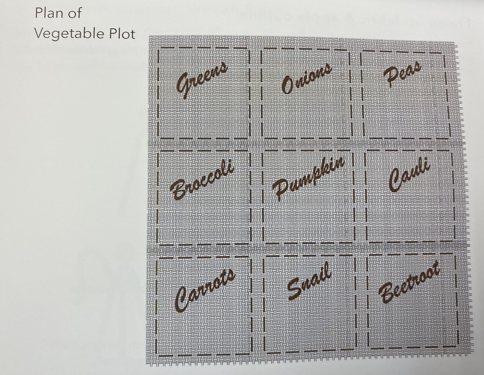 Raised Embroidered Vegetable Garden by Jacqui McDonald - Royal School ...