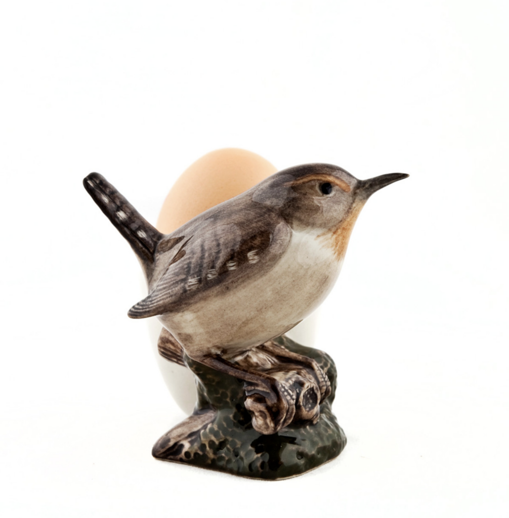 Quail Ceramic Egg Cup - Royal School of Needlework