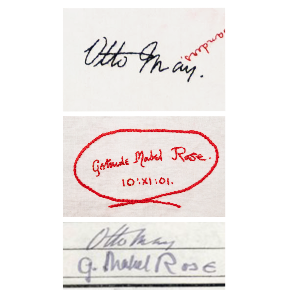 Autographomania in Edwardian Oxford - Royal School of Needlework