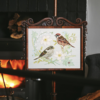Blossom Hedge Sparrows Embroidery Kit By Nicola Jarvis - Royal School ...