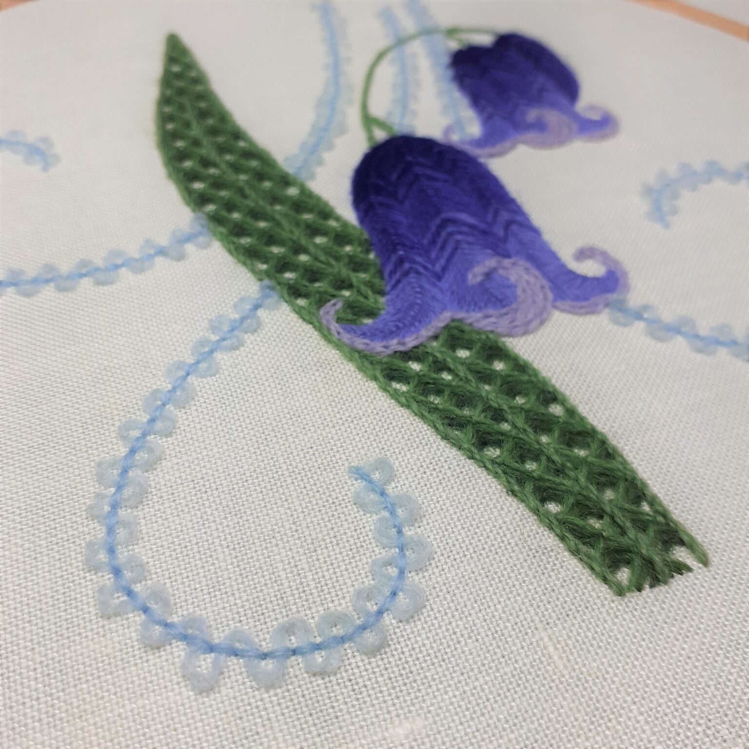 RSN Exclusive Bluebell Embroidery Kit by Jessica Ingram - Royal School ...