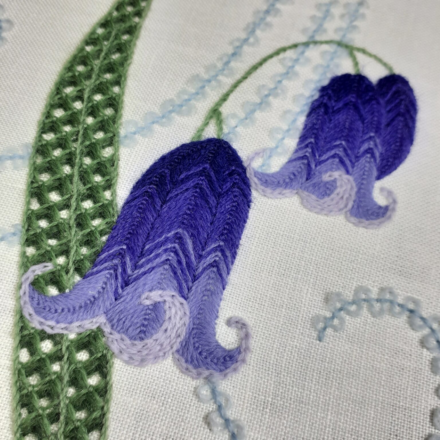 RSN Exclusive Bluebell Embroidery Kit by Jessica Ingram - Royal School ...