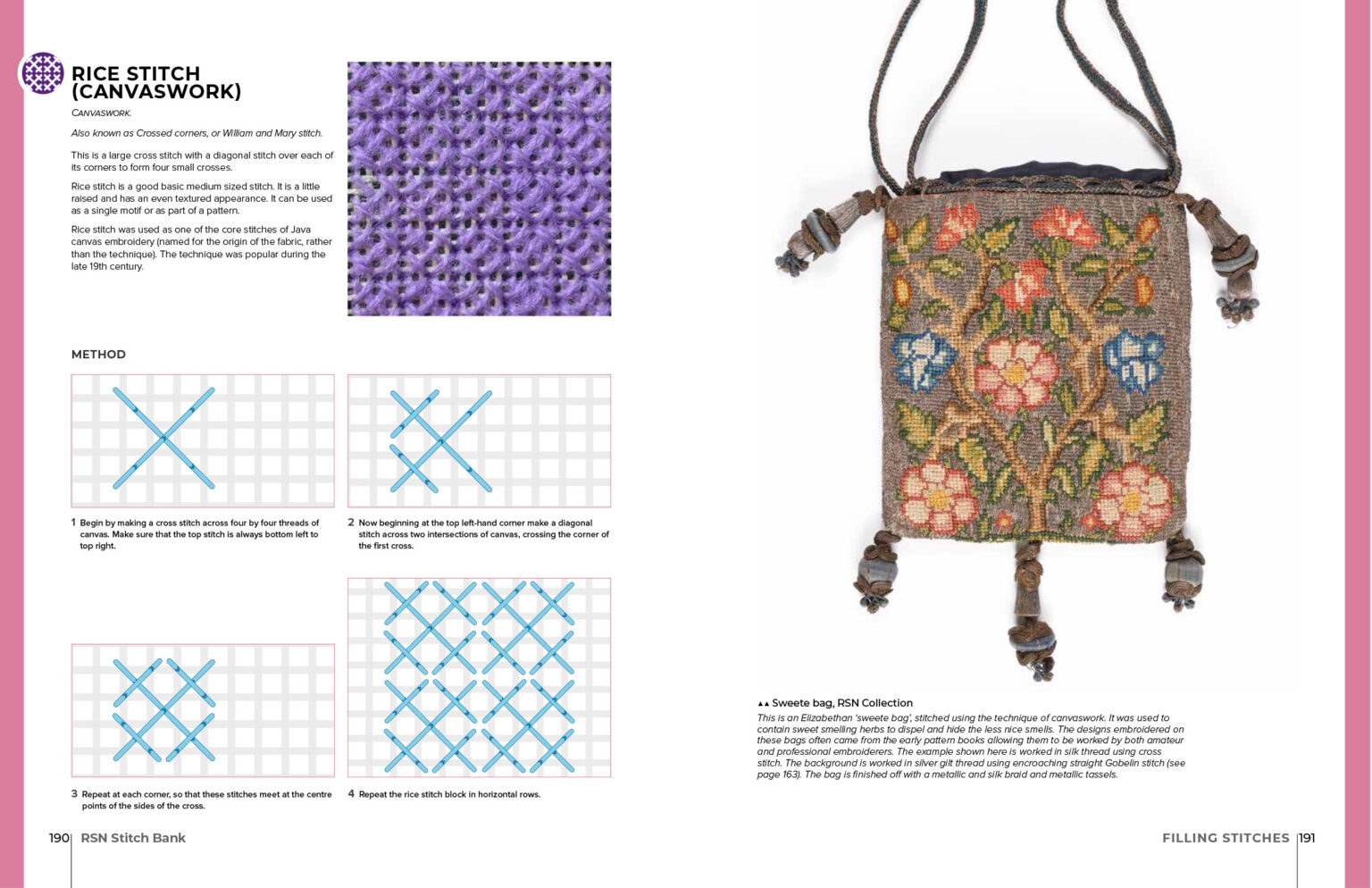 RSN Stitch Bank: 200 Essential Embroidery Stitches - The Royal School ...