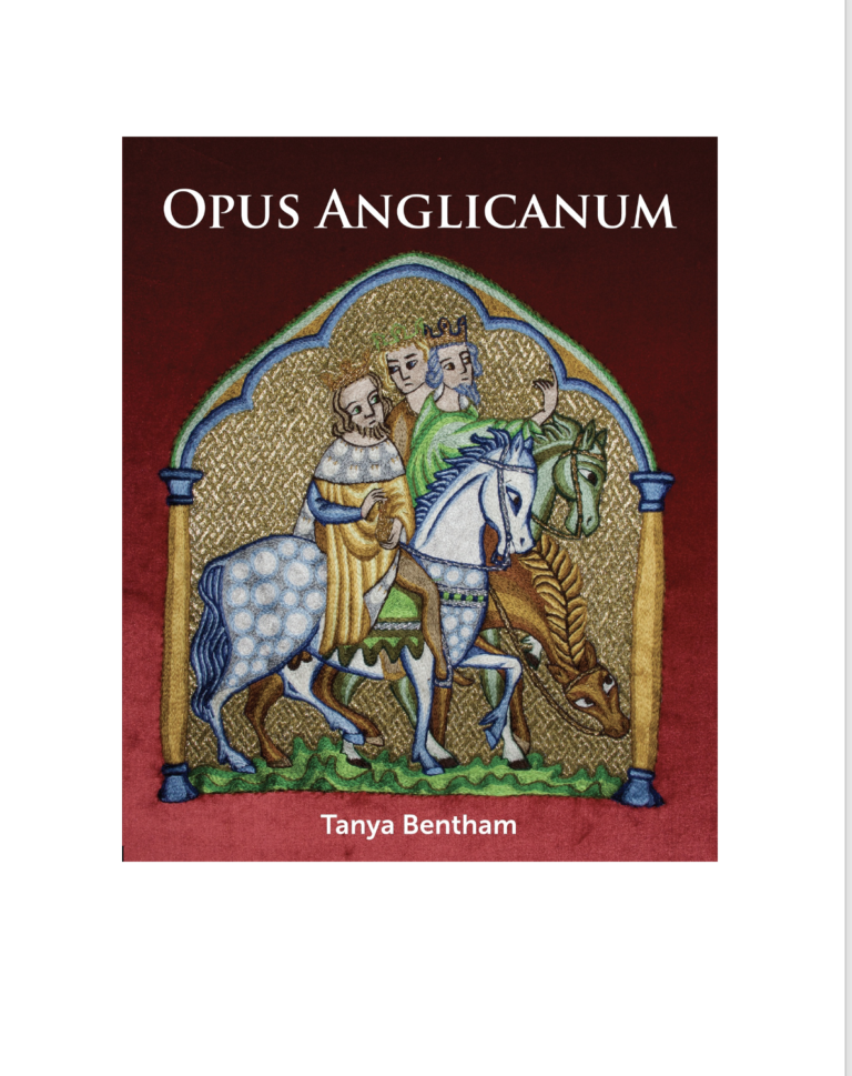 Opus Anglicanum by Tanya Bentham - Royal School of Needlework