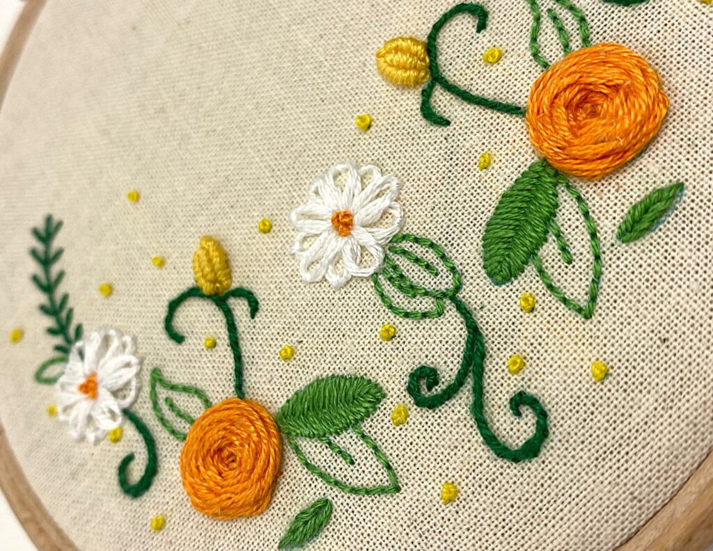 ONL25282 Introduction to Embroidery: 'Spring Flowers' NEW - Royal ...