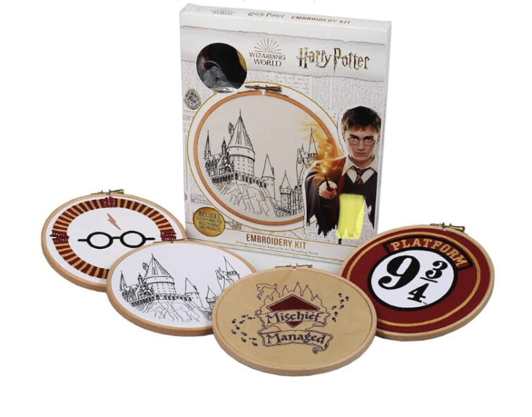 Harry Potter Embroidery Kit by Deborah Wilding - Royal School of Needlework