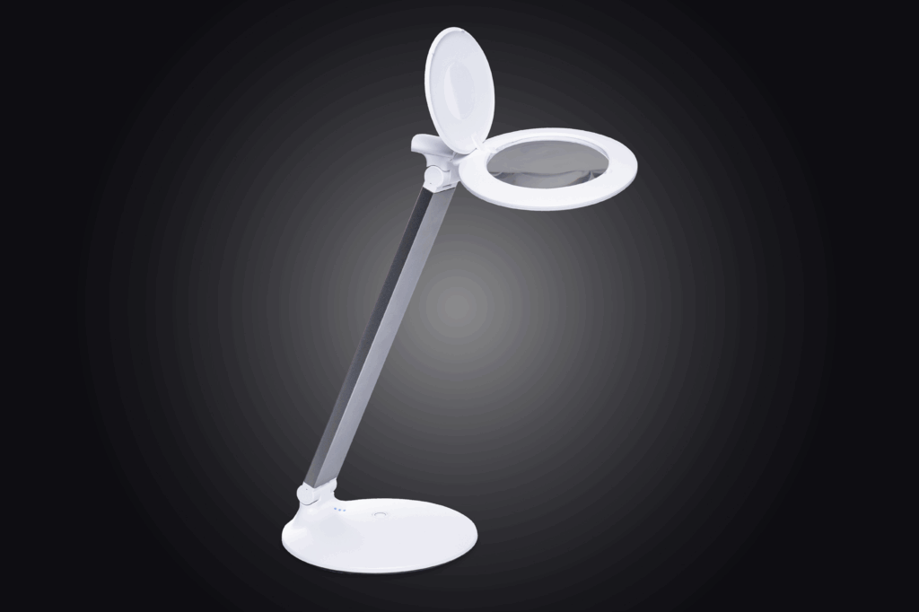 Daylight Company Halo Go 2 Re- Chargeable Table Magnifier - Royal ...
