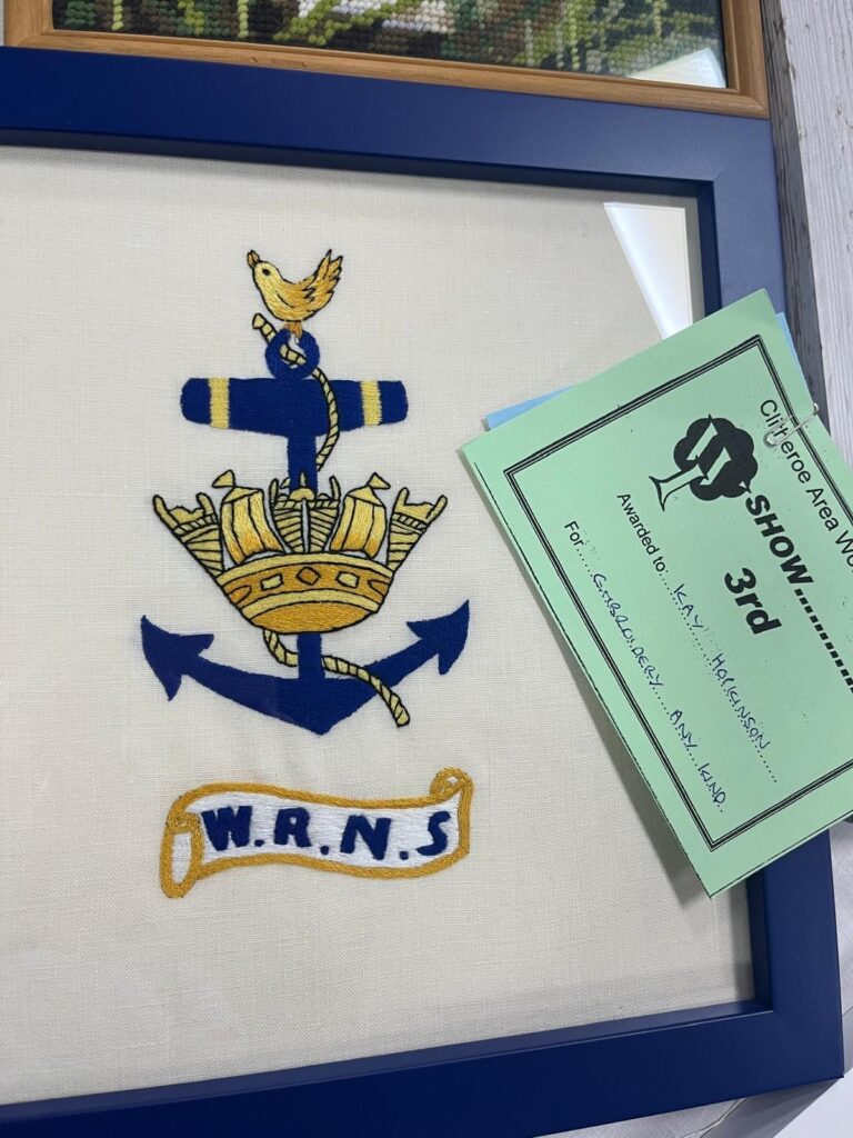 A Special WW2 RSN Embroidery Studio Project - Royal School of Needlework