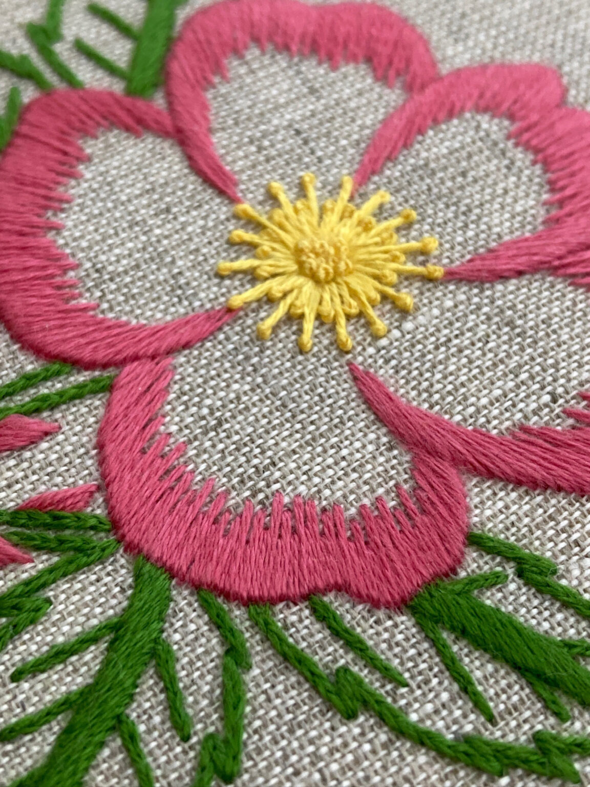 RSN A Year in Flowers: June - Rose Embroidery Kit by Natalie Rowe ...