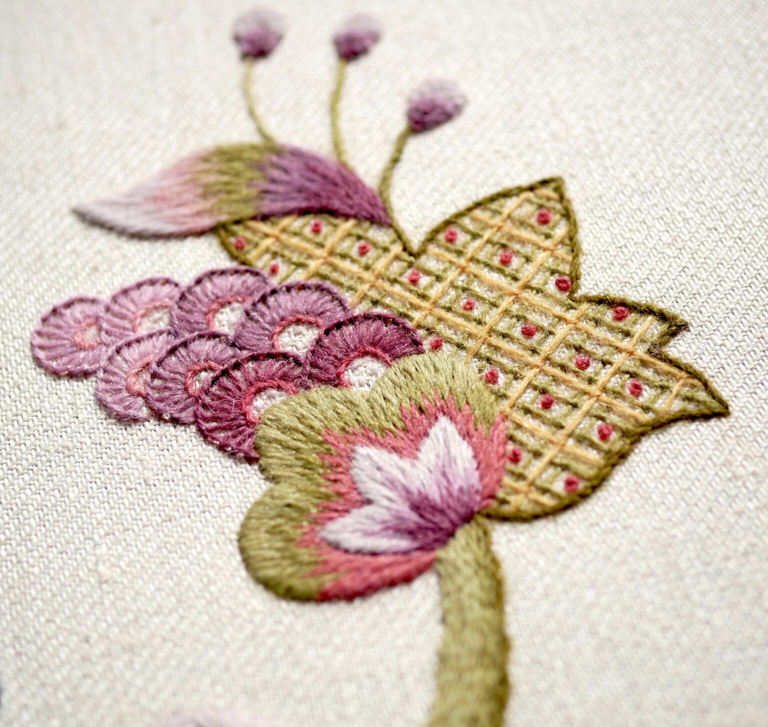 SS25ONL12 Butterfly Bloom (Inspired by RSN Crewelwork Screen) NEW ...