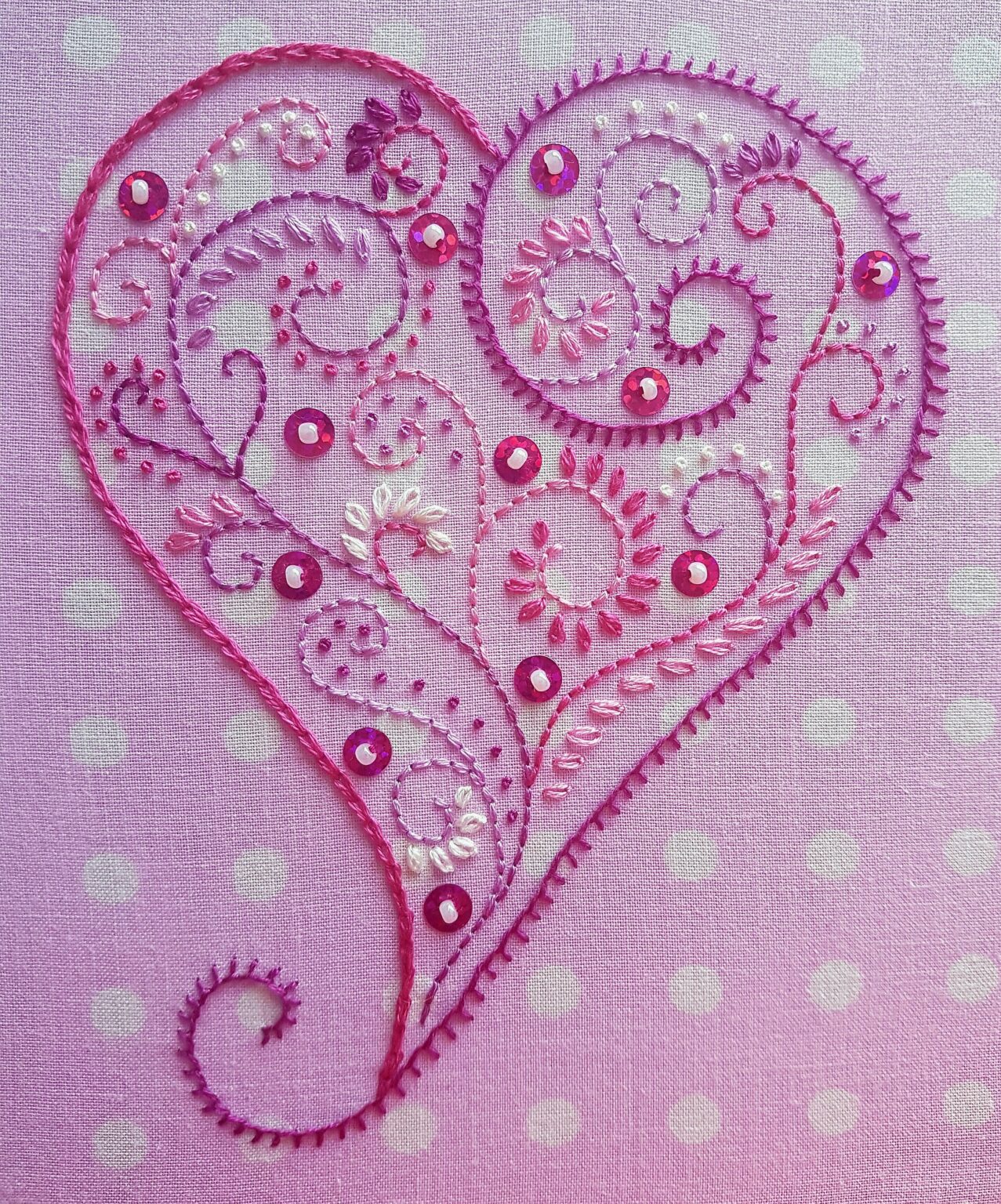 Mindful Embroidery: Beginners Rustic Heart Embroidery Kit - Royal ...