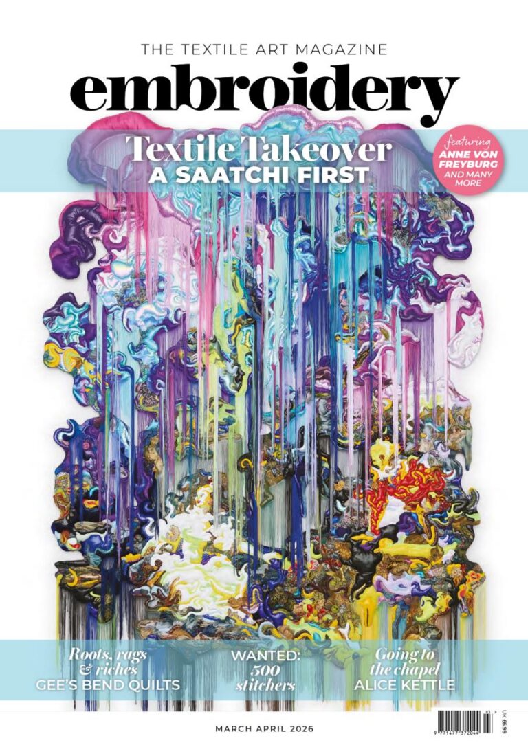 New In - Embroidery The Textile Art Magazine - Royal School of Needlework