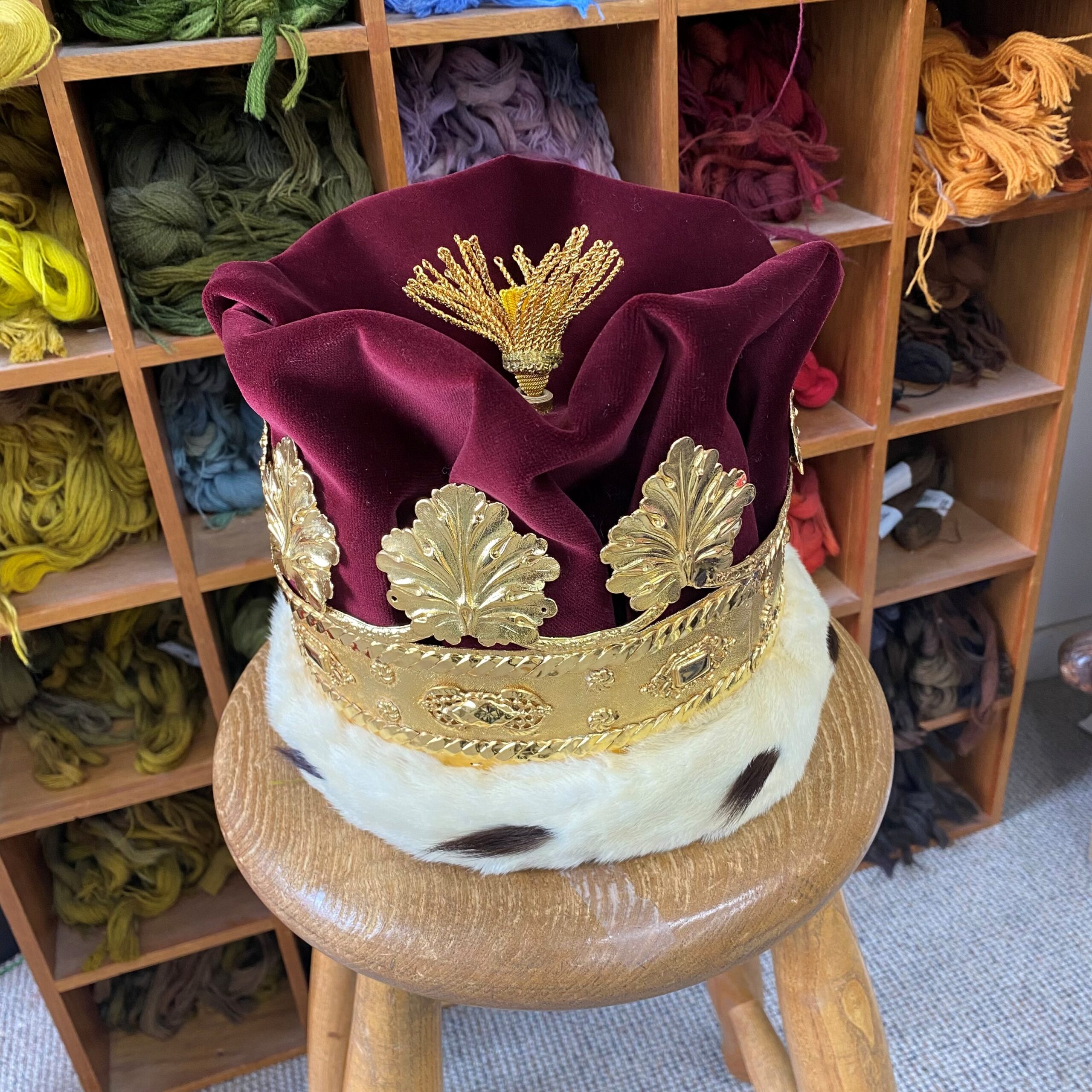 A Duke's Coronet - RSN Embroidery Studio - Royal School of Needlework