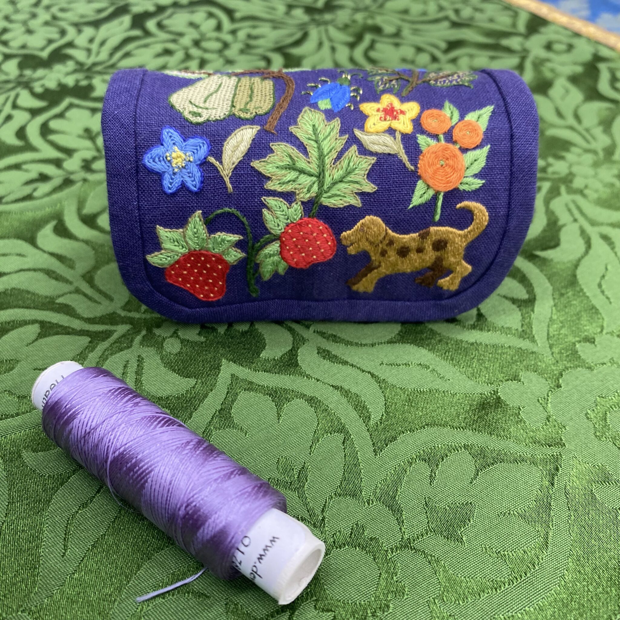 Back in Stock! RSN Embroidery Studio: Stumpwork Inspired Needle Roll ...